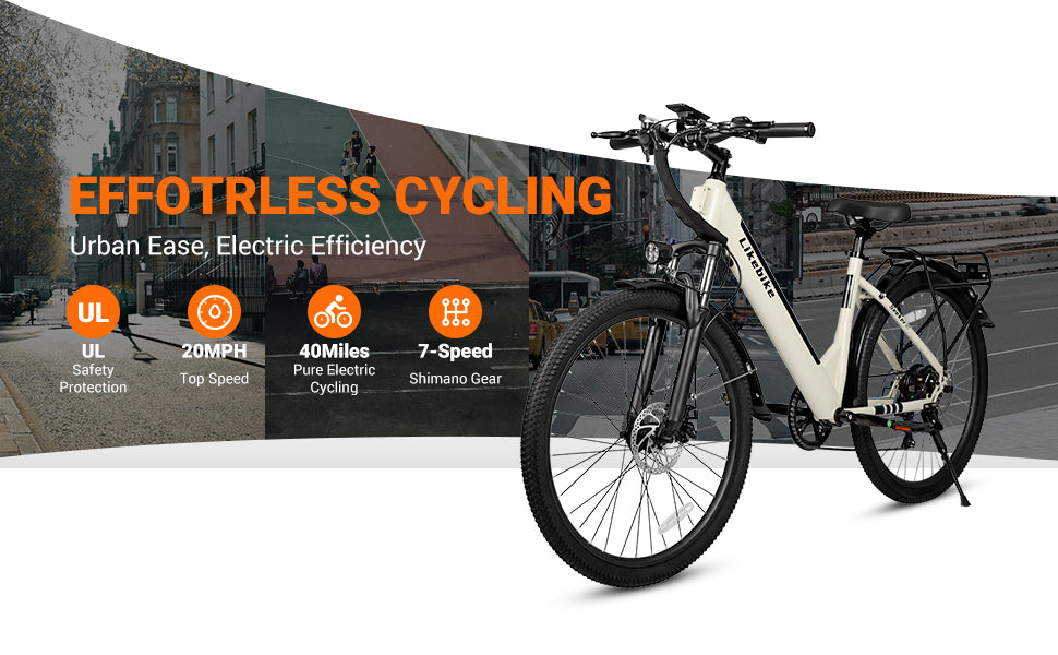 Likebike Electric Bike with UL 2849 Certified